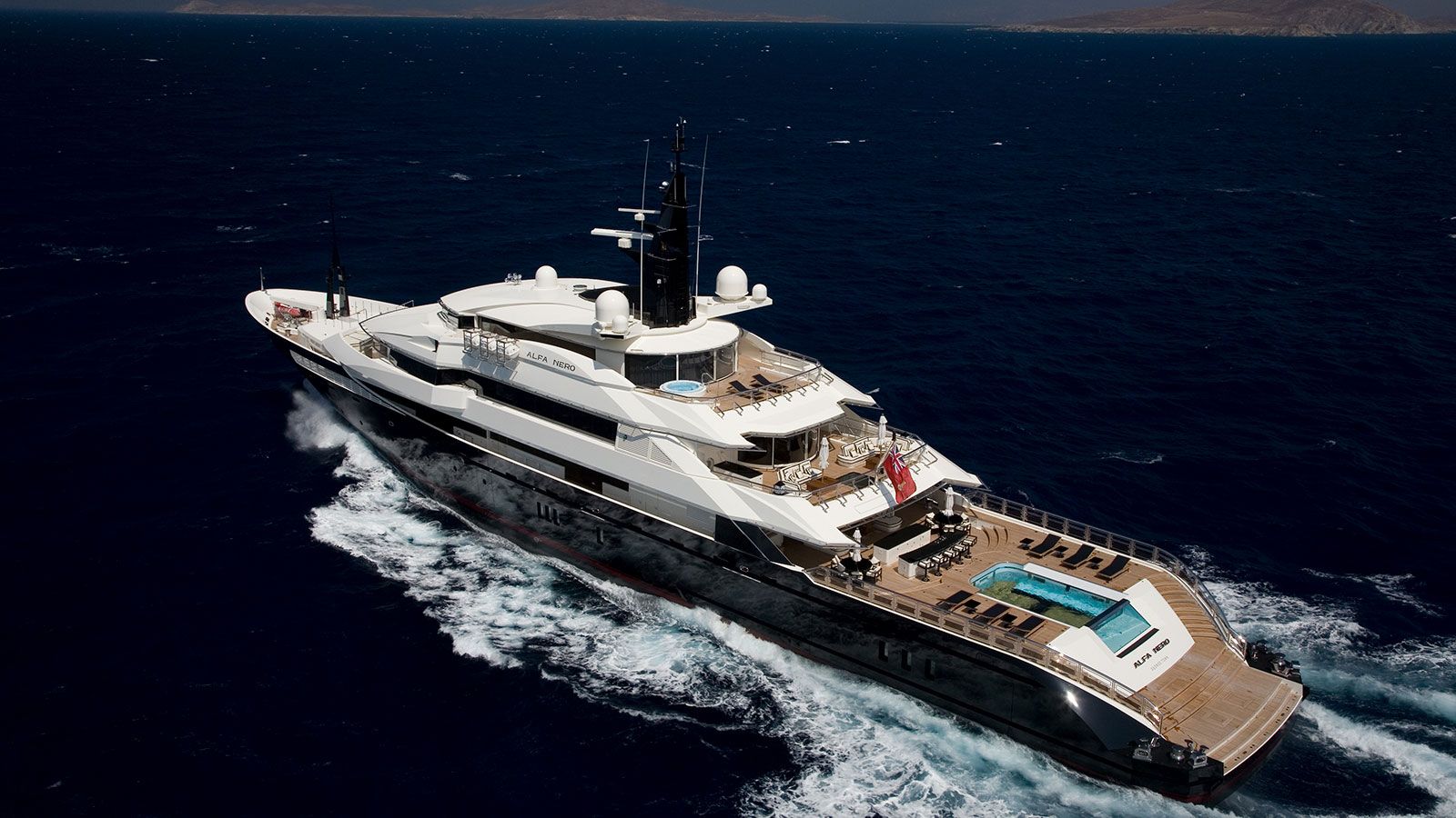 On board Oceanco's striking 81m superyacht Alfa Nero